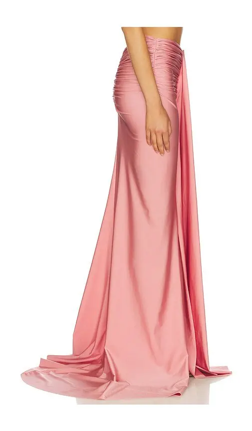 SHANI SHEMER Marcella Maxi Skirt - Pink