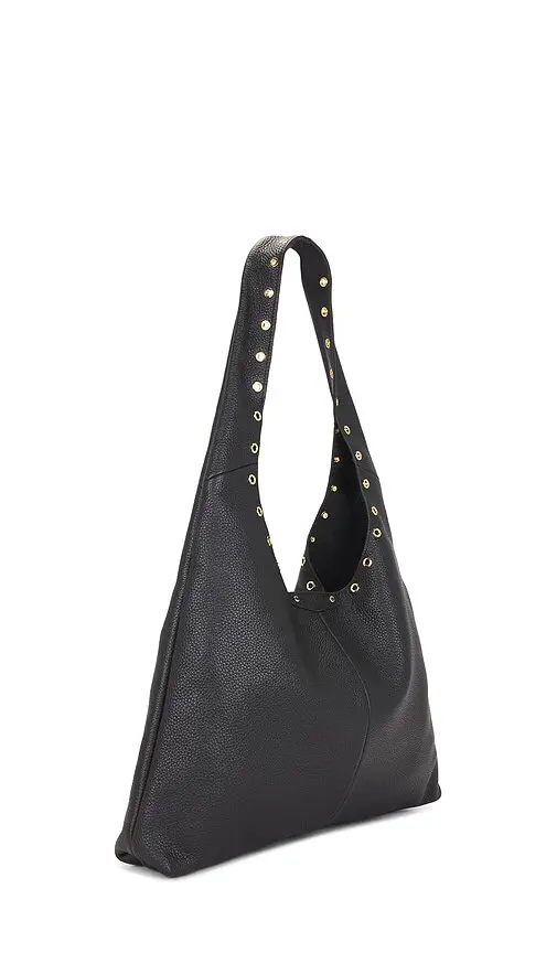 Rebecca Minkoff Hobo Bag With Gold Tone Accents