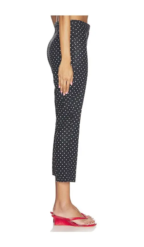 Faithfull The Brand Linen Capri Trousers - Black