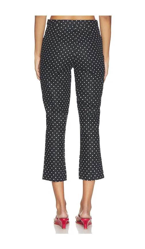 Faithfull The Brand Linen Capri Trousers - Black