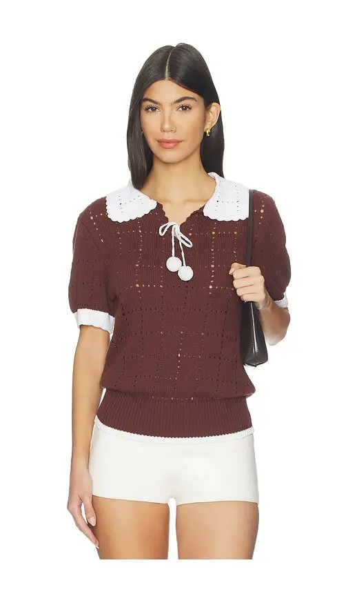 TANNER FLETCHER Rufus Pom Pom Sweater