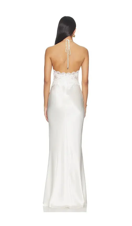 Retrofete Costanza Dress In . Also - Ivory