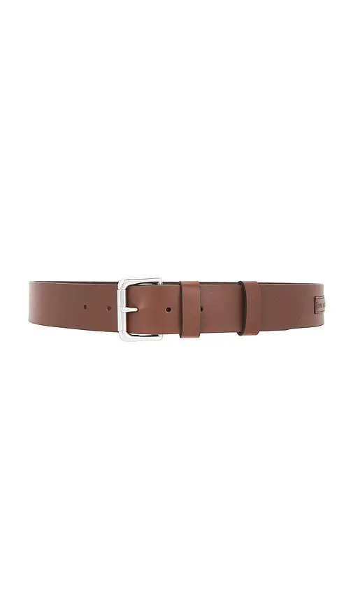 Polo Ralph Lauren Italian Saddle Leather Belt - Brown