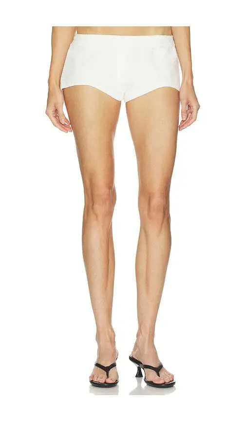 CULTNAKED Towel Shorts - White