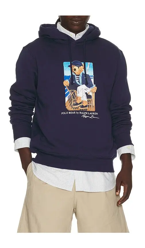 Polo Ralph Lauren Seasonal Fleece Novelty Newport Bear Sweatshirt - Blue