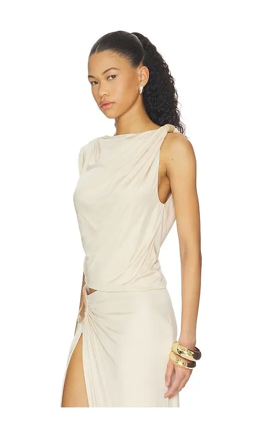 MAY MASHIAH Rylee Top - Beige
