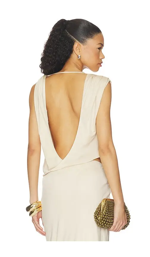 MAY MASHIAH Rylee Top - Beige