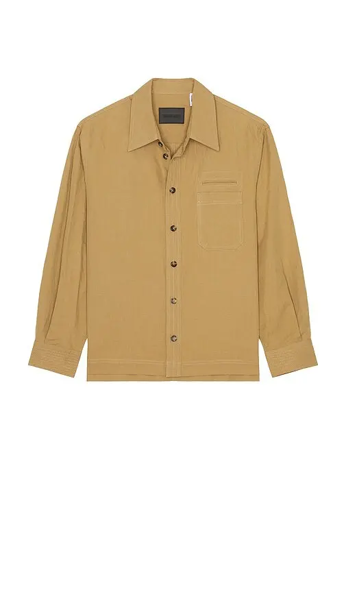 Helmut Lang Sailor Overshirt In . Also - Tan