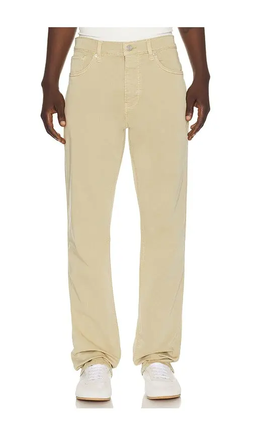 FRAME Modern Straight Trousers - Beige