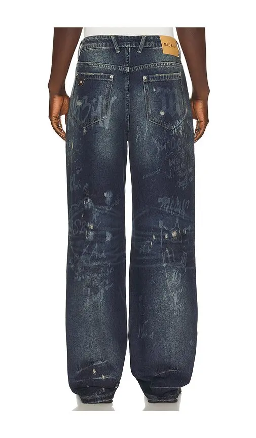MISBHV Laser Tagged Denim Jeans