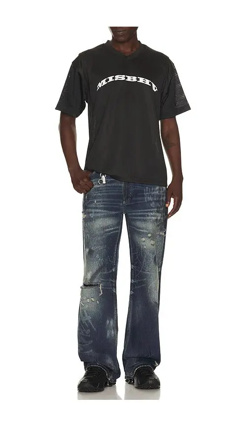 MISBHV Laser Tagged Denim Jeans