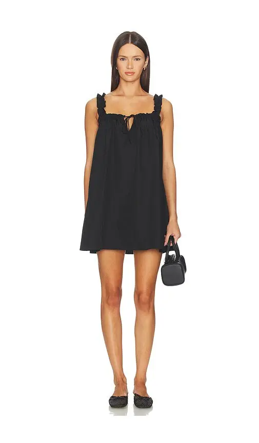 MORE TO COME Darlene Mini Dress - Black