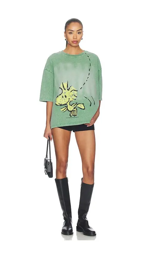 VINTAGE HEAVY X Peanuts Woodstock Graphic T-shirt
