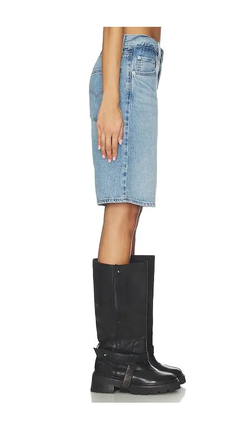 LEVI'S Baggy Dad Denim Shorts - Blue