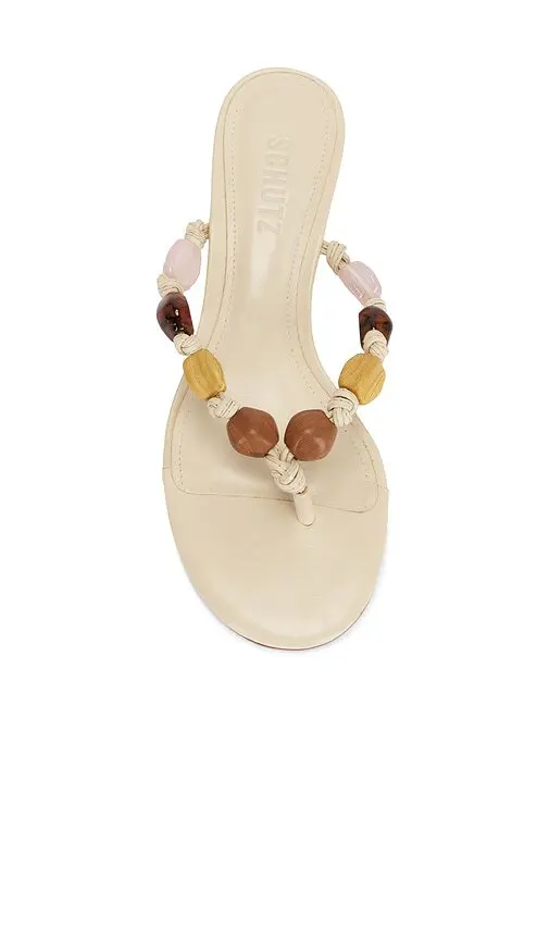 Schutz Saphire Wedge Sandal - Neutral
