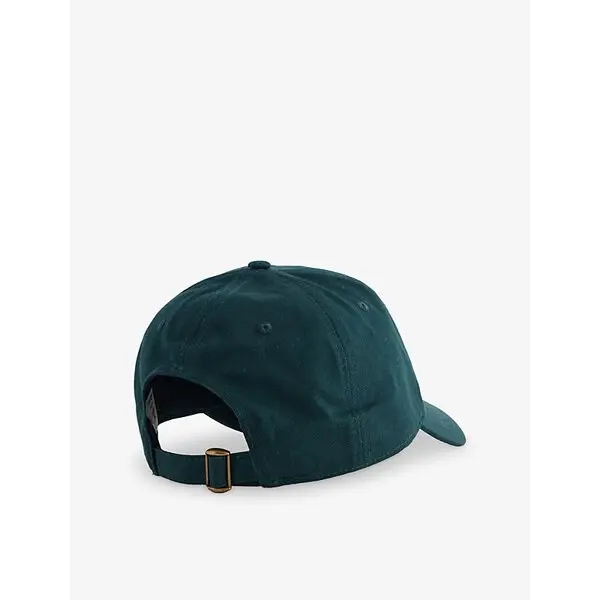 SPORTY & RICH Logo-embroidered Cotton Baseball Cap