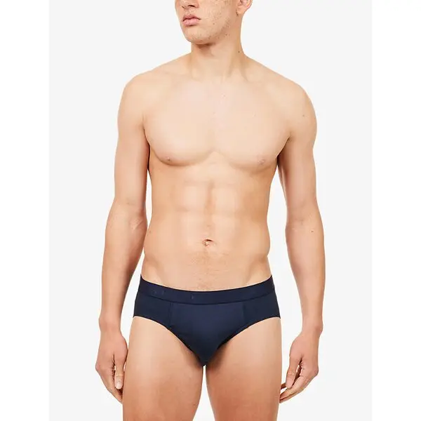 Falke Daily Comfort Pack Of Two Stretch-cotton Briefs