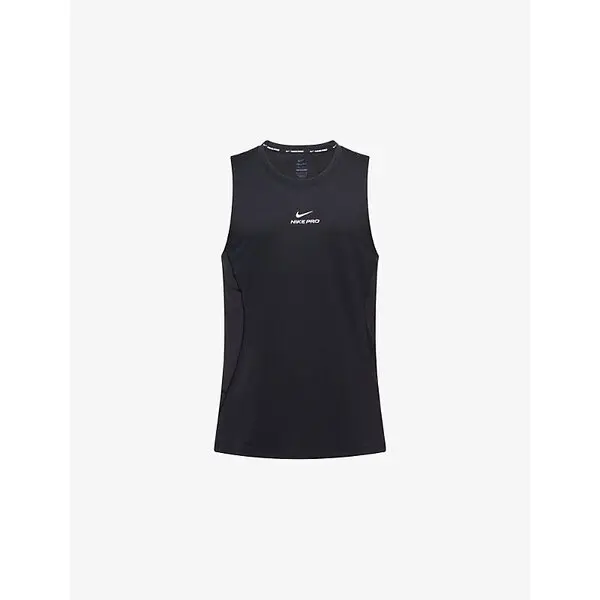 Nike Dri-fit Woven Tank Top - Black/white