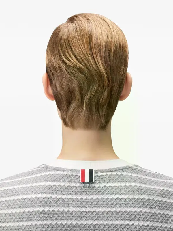 Thom Browne Honeycomb-rib T-shirt
