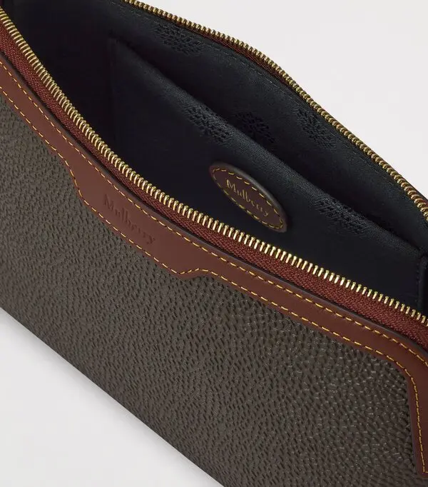 Mulberry Small Scotch Grain Cosmetic Pouch
