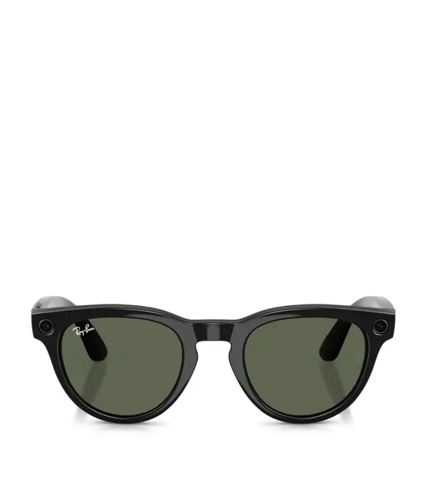 Ray-ban X Meta Headliner Smart Sunglasses - Black
