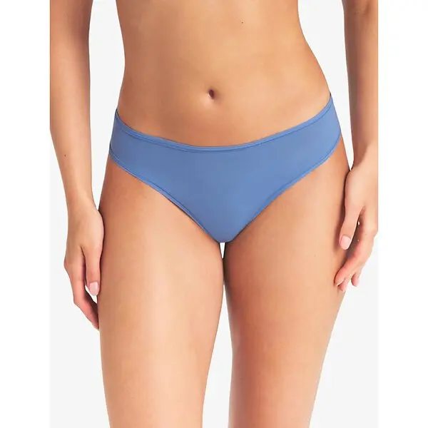 SKIMS Fits Everybody Jersey Thong - Arctic