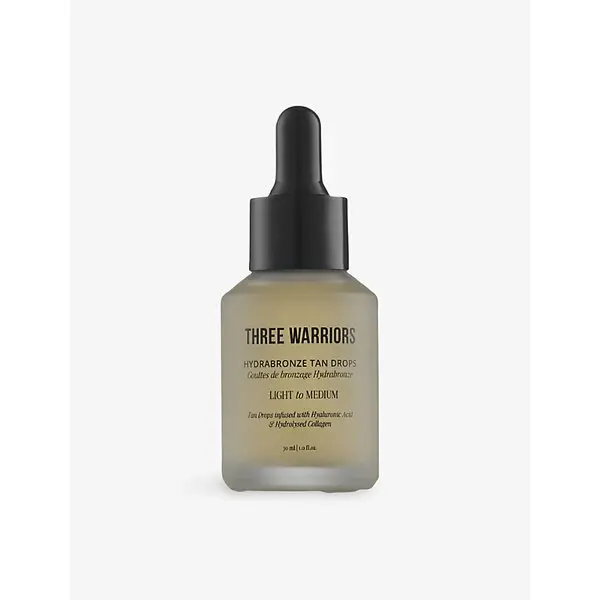 THREE WARRIORS Hydrabronze Face Tan Drops