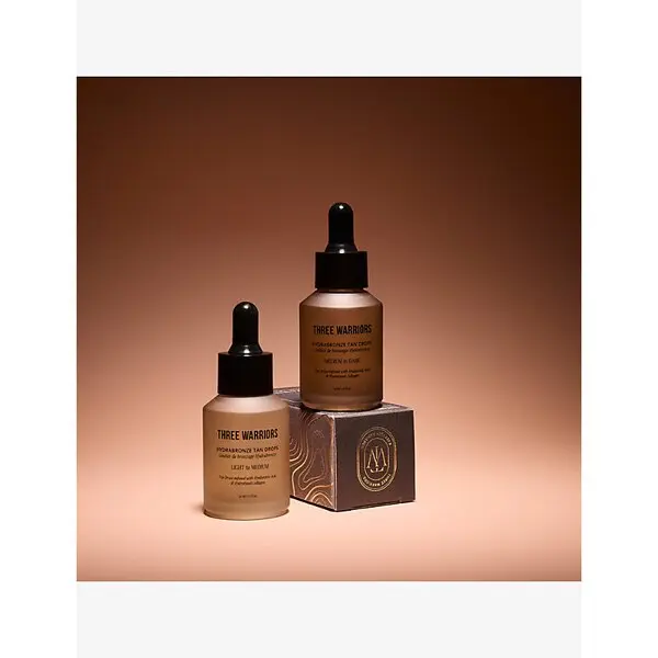THREE WARRIORS Hydrabronze Face Tan Drops