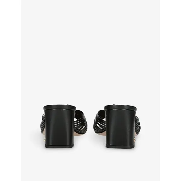 Valentino Garavani Knot Detail Leather Mules