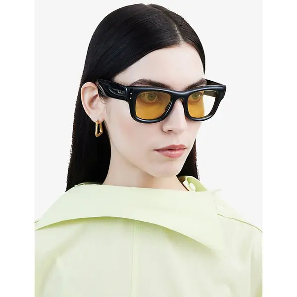 Ray-ban Wayfarer Square Frame Sunglasses - Black