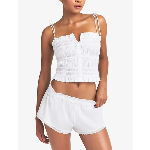 SKIMS Cotton-blend Cami Top
