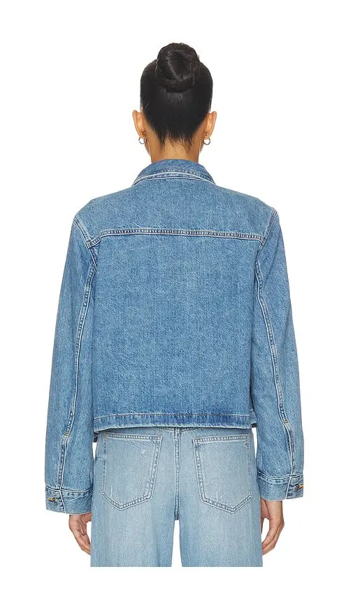 Madewell Chore Cropped Denim Jacket