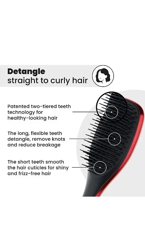 TANGLE TEEZER Mini Ultimate Detangler X The Devil Wears Prada - Red