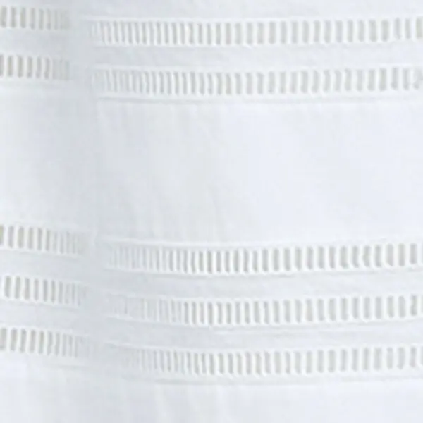 Alaïa Cotton Poplin Open-work Trousers