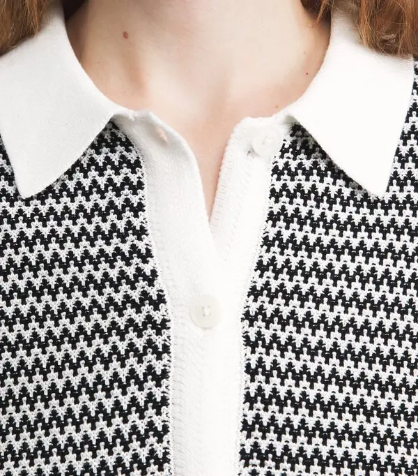 Varley Knitted Gaelle Polo Shirt