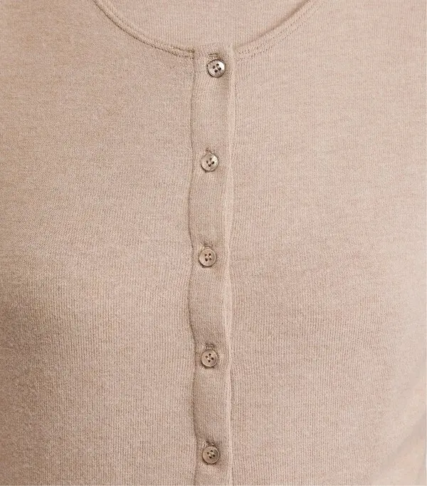 LESET Lauren Cropped Cardigan
