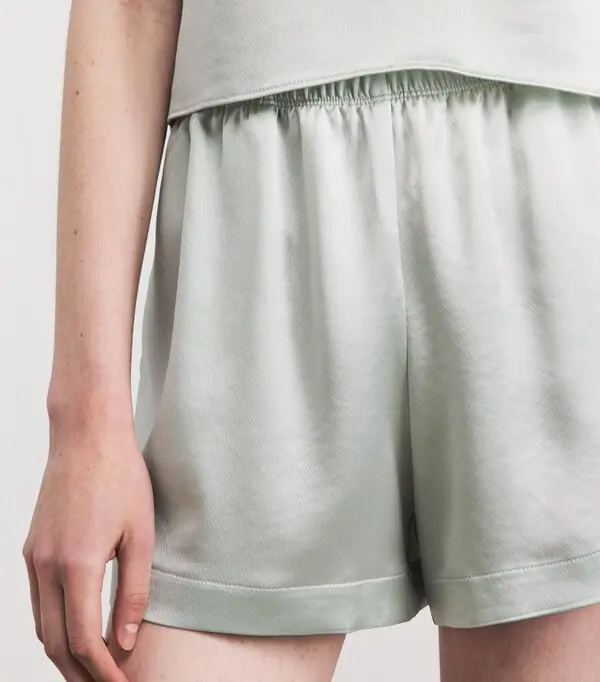 LESET Satin Boxer Shorts