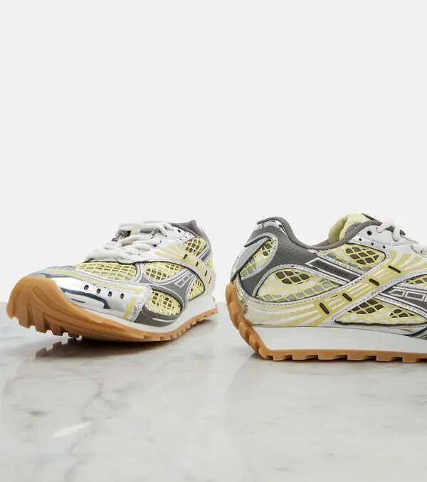 Bottega Veneta Orbit Sneakers - Grey