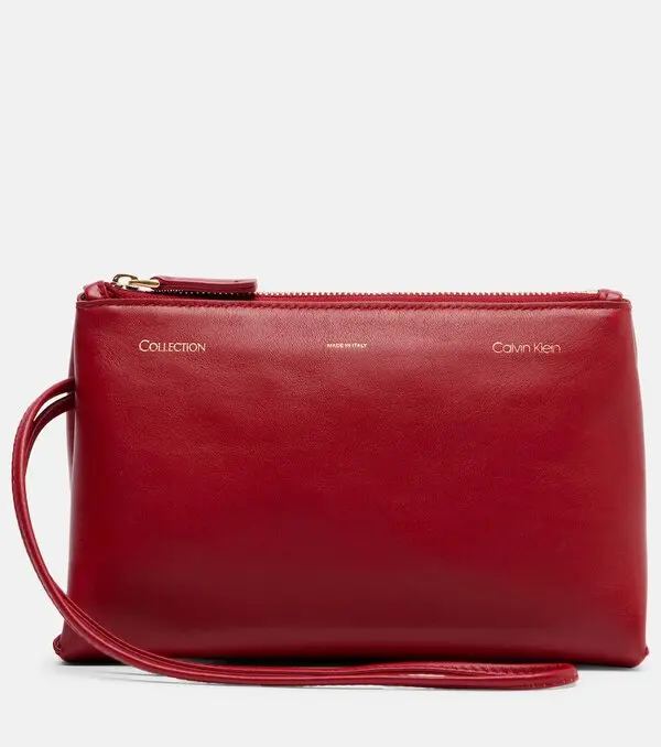 Calvin Klein Essential Mini Leather Clutch