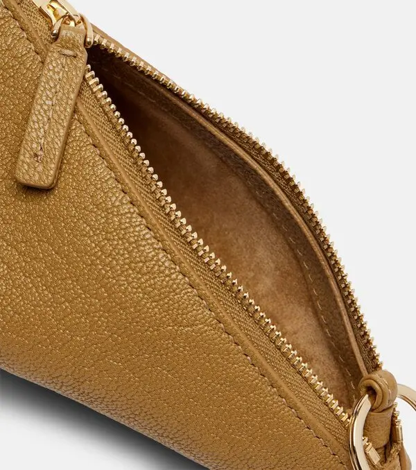 Calvin Klein Mini Leather Pouch With Strap