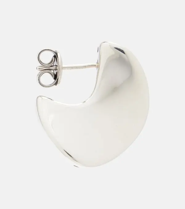 Bottega Veneta Disc Sterling Earrings