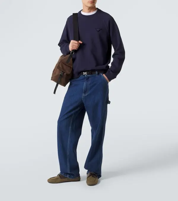 Prada Cotton Jersey Sweatshirt