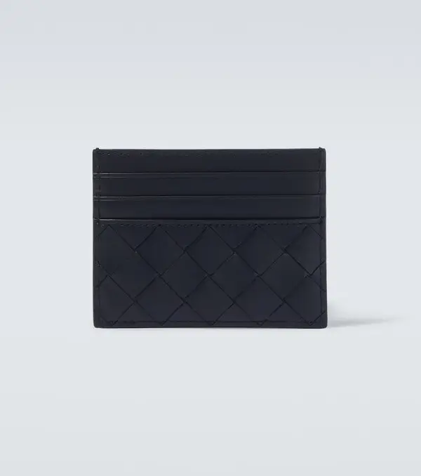 Bottega Veneta Intrecciato Leather Card Holder
