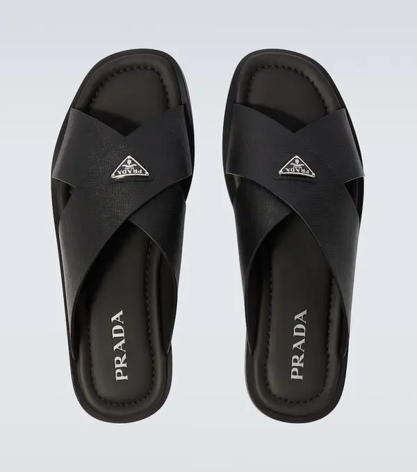 Prada Leather Sandals