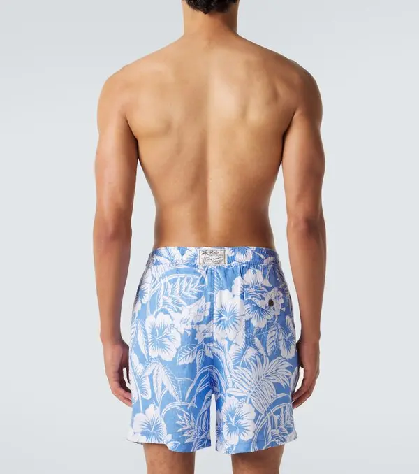 Polo Ralph Lauren Floral Linen Swim Trunks