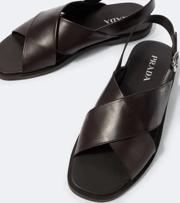 Prada Calf Leather Sandals