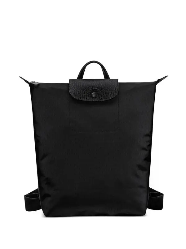 Longchamp Le Pliage Leather-trim Backpack
