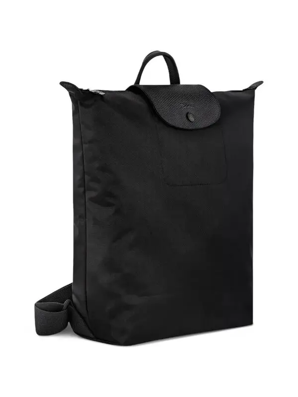 Longchamp Le Pliage Leather-trim Backpack