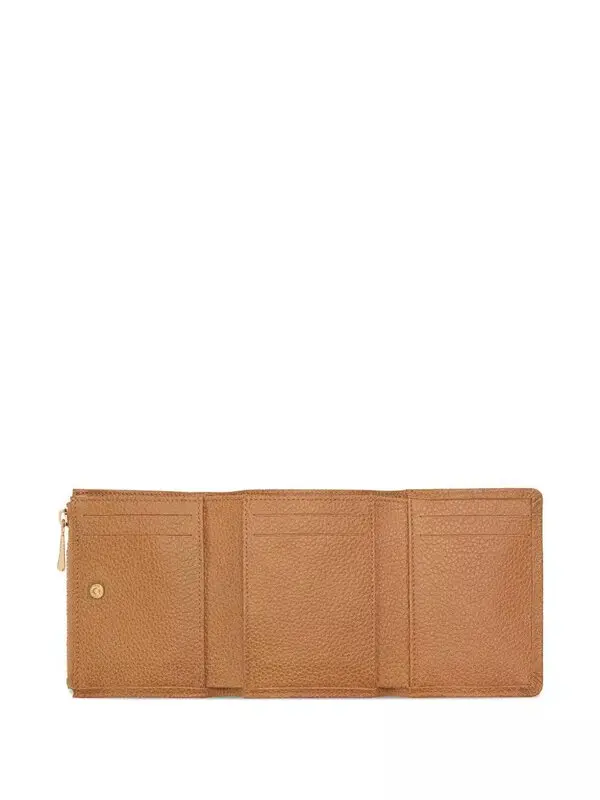 Longchamp Le Foulonné Compact Wallet - Brown