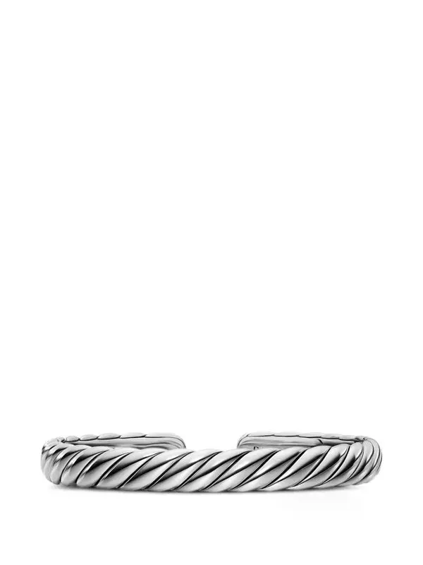 David Yurman Sculpted Cable Flex Bracelet - Silver